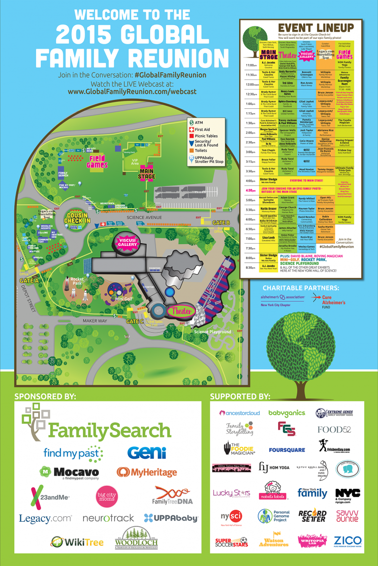 Event Map | Global Family Reunion Global Family Reunion